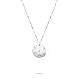 Tamaris Herren Kette mit Anh&auml;nger &raquo;Schmuck Geschenk Halskette mit Pl&auml;ttchen Anh&auml;nger Little Twinkle&laquo; mit Zirkonia (synth.)