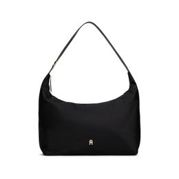 Tommy Hilfiger Damen Hobo &raquo;TH GO LARGE HOBO NYLON&laquo;, Damen Schultertasche, Tragetasche, Businesstasche mit TH-Label