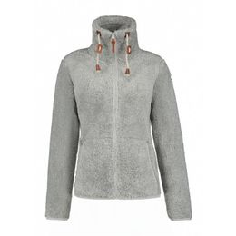 Icepeak Damen Fleecejacke &raquo;Icepeak COLONY&laquo; 1 Stk. tlg. sportlicher Stil, f&uuml;r vielseitige Aktivit&auml;ten, mit Rei&szlig;verschluss grau XS