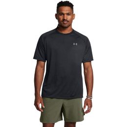 Under Armour Damen Trainingsshirt &raquo;UA TECH 2.0 SS TEE&laquo; optimierte Passform, schnell trocknend, atmungsaktiv schwarz XL