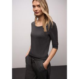 Street One Damen Street One 3/4-Arm-Shirt &raquo;Style Pania&laquo; im Basic-Style, mit Rundhals 36