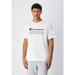 Champion Damen T-Shirt f&uuml;r Erwachsene, sportlicher Stil, aus Baumwolle wei&szlig; S (44/46)