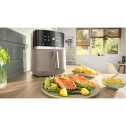 Bosch Hei&szlig;luftfritteuse &raquo;Air Fryer Serie 4, MAF462B0, 6,1l, 2 Heizelemente, 7 Programme&laquo; 2050 W Auftaufunktion, Korb/Gitter sp&uuml;lm.geeignet 