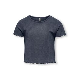 Kids Only Kinder KIDS Only T-Shirt &raquo;KOGNELLA S/S O-NECK TOP NOOS JRS&laquo; mit s&uuml;&szlig;er Wellenkante 122/128