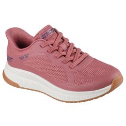 Skechers Damen Slip-On Sneaker &raquo;BOBS SQUAD 4&laquo; Slipper, Freizeitschuh, Halbschuh mit Memory Foam rosa 35