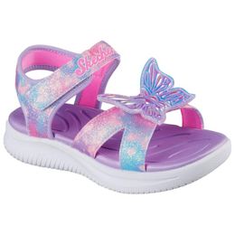 Skechers M&auml;dchen Sandale &raquo;JUMPSTERS SANDAL-BUTTERFLY BRITES&laquo; Sommerschuh mit Schmetterling, Gr&ouml;&szlig;enschablone zum Download bunt 31