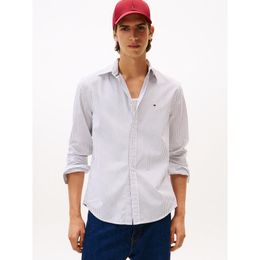 Tommy Hilfiger Damen Langarmhemd &raquo;CORE HAIRLINE POPLIN&laquo; regular fit, Button-down-Kragen, fein gestreift S, N-Gr