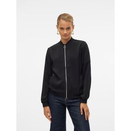 V&eacute;ro Moda Vero Moda Damen Bomberjacke &raquo;VMCONNY, leichte Jacke f&uuml;r den &Uuml;bergang&laquo; seitliche Eingrifftaschen, Rippb&uuml;ndchen XL