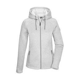 Killtec Damen Fleecejacke &raquo;KOW 5 WMN KNTFLC JCKT&laquo; Strickfleecejacke mit verstellbarer Kapuze und Kinnschutz 36