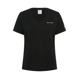 Champion Damen T-Shirt &raquo;ICONS CONTRAST V-Neck T-Shirt&laquo; 1 Stk. sportlicher Stil, f&uuml;r sportliche Aktivit&auml;ten, Kurzarmdesign XS (36)