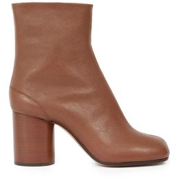 Maison Martin Margiela Maison Margiela Stiefel - Boots Leather Brown - Gr. 38,5 (EU) - in Braun - f&uuml;r Damen