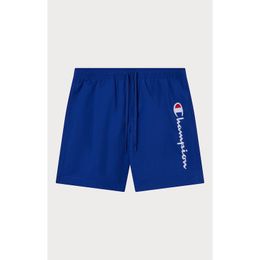Champion Damen Badeshorts &raquo;Icons Beachshort Long&laquo; f&uuml;r sportliche Aktivit&auml;ten, leichtes Polyamid, Polyester-Einsatz blau XL (52), N-Gr