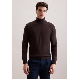 Seidensticker Herren Seidensticker Strickpullover &raquo;Schwarze Rose&laquo; 1/1 Rollkragen Uni L