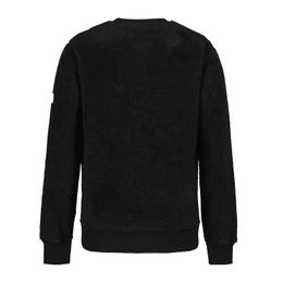 Icepeak Herren Fleecepullover, f&uuml;r angenehme W&auml;rme, leichtes Material, sportlicher Stil schwarz XL