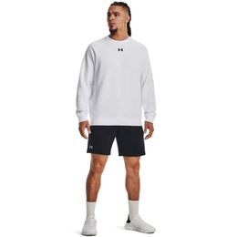 Under Armour Herren Sweatshorts &raquo;UA Rival Fleece Shorts&laquo; aus Baumwolle und Polyester, mit elastischem Bund, mit Seitentaschen schwarz S, N-Gr