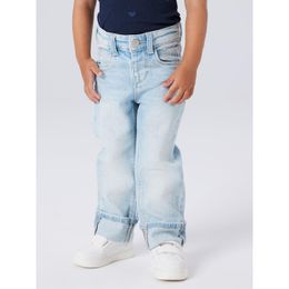 name it M&auml;dchen Straight-Jeans &raquo;NMFROSE STRAIGHT FOLD JEANS 4224-AZ NOOS&laquo; 86, N-Gr