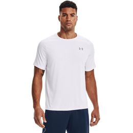 Under Armour Herren Trainingsshirt &raquo;UA TECH 2.0 SS TEE&laquo; optimierte Passform, schnell trocknend, atmungsaktiv wei&szlig; M