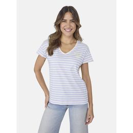 LIEBLINGSST&Uuml;CK Lieblingsst&uuml;ck Damen V-Shirt &raquo;DollyL&laquo; aus 100% Baumwolle M