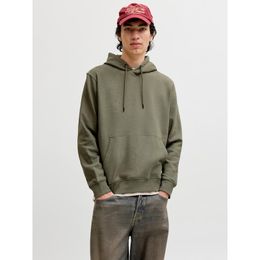 Jack & Jones Jack & Jones Jungen Kapuzensweatshirt &raquo;JJESTAR BASIC SWEAT HOOD NOOS&laquo;, mit Rippb&uuml;ndchen S