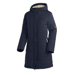 Maier Sports Damen Winterjacke &raquo;LAERKE 2.0&laquo; mit Kapuze Damen Mantel, atmungsaktiver Wintermantel mit Kapuze, wasserdicht blau 40