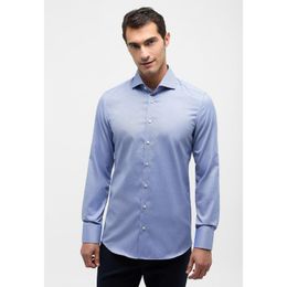 Eterna Herren Langarmhemd &raquo;SLIM FIT&laquo; NON IRON (b&uuml;gelfrei) blau 39, Normalgr&ouml;&szlig;en