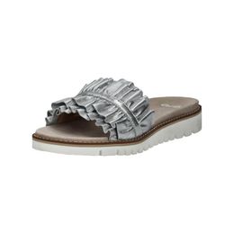 Ara Damen Pantolette &raquo; Sandalen Leder&laquo; silber 36