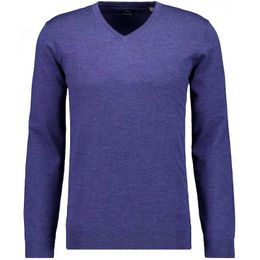 Ragman Herren Ragman Rundhalspullover blau 48