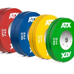 Vorteilspaket! 140 kg - 50 mm ATX Color Design Bumper Plates