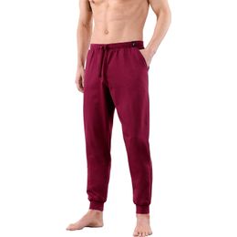 Herren Hosen lang marine + dunkelrot, Gr&ouml;&szlig;e 52/54