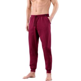 Herren Hosen lang marine + dunkelrot Gr&ouml;&szlig;e 44/46
