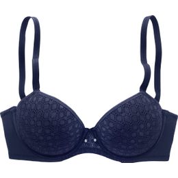Lascana Damen Schalen-BH marine Gr&ouml;&szlig;e 80D