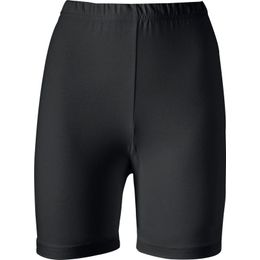 Damen Radlerhose in kurzer Form schwarz, Gr&ouml;&szlig;e 40