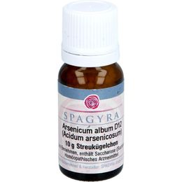 SPAGYRA Arsenicum Album D 12 Acidum arsenicosum Globuli 10 g