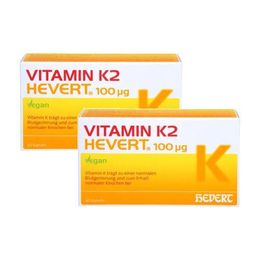 Vitamin K2 Hevert 100 &mu;g Kapseln Set (2x60St) 120 St