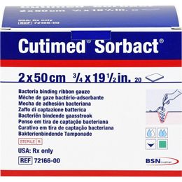 EMRA-MED Arzneimittel GmbH Cutimed Sorbact Tamponaden 2x50 cm 20 St