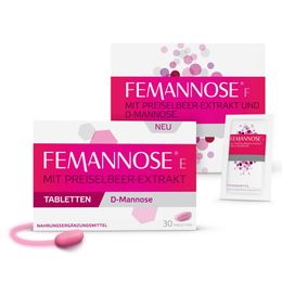 MCM KLOSTERFRAU Vertr. GmbH Femannose E Tabletten (30 St) + Femannose F Granulat Portionsbeutel (30 St) 60 St