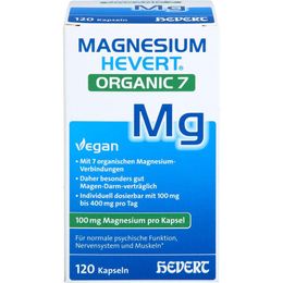 Magnesium Hevert Organic 7 Kapseln 120 St