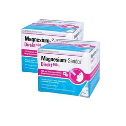 HEXAL&reg; Magnesium Sandoz Direkt 400 mg Sticks Set (2x48St) 96 St