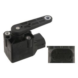febi bilstein Sensor, Leuchtweiteregulierung 34586 vorne rechts links 12V f&uuml;r MERCEDES-BENZ 0105427717 A0105427717