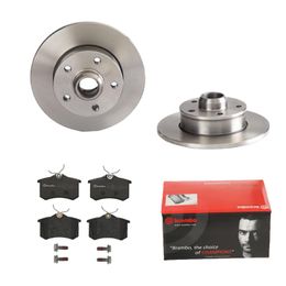 Brembo Bremsensatz, Scheibenbremse hinten rechts links voll 226mm f&uuml;r SKODA RENAULT VW ROEWE (SAIC) SEAT PEUGEOT AUDI CITRO&Euml;N EUROPESTAR NISSAN MG 161