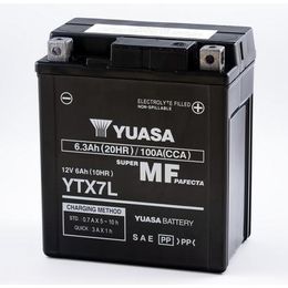 Yuasa Starterbatterie 12V 6Ah 100A f&uuml;r SUZUKI HONDA 31500-KW3-676 3361012F10 31500KW3676 YTX7L