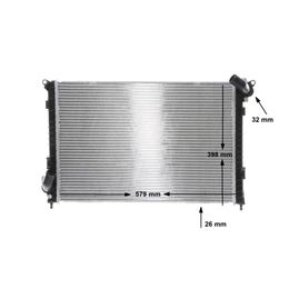 Mahle K&uuml;hler, Motork&uuml;hlung CR 984 000S f&uuml;r MINI BMW 1475554 7541091 17101475554