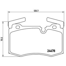 Brembo Bremsensatz-Vorn und hinten SG00000EGM Bremsensatz, Scheibenbremse vorne rechts links innenbel&uuml;ftet 280mm f&uuml;r MINI BOLINDER MUNKTELL BMW 343567