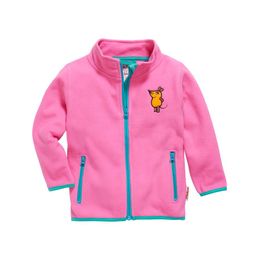 Playshoes Fleece-Jacke DIE MAUS in Pink | Gr.: 86
