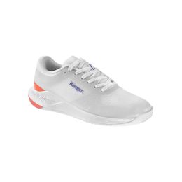 Kempa Hallen-Sport-Schuhe Kourtfly Two W in wei&szlig;/grau | Gr.: 9,5