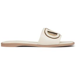 Valentino Garavani Sandalen - Sandals Ivory - Gr. 38,5 (EU) - in Wei&szlig; - f&uuml;r Damen