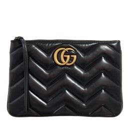 Gucci Clutches - Gg Marmont Clutch Bag - Gr. unisize - in Schwarz - f&uuml;r Damen