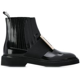 Roger Vivier Stiefel - Boots Black - Gr. 35,5 (EU) - in Schwarz - f&uuml;r Damen