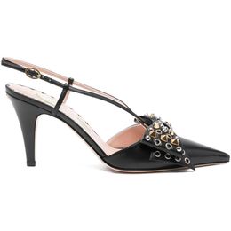 Valentino Garavani Hohe Schuhe - With Heel Black - Gr. 41 (EU) - in Schwarz - f&uuml;r Damen