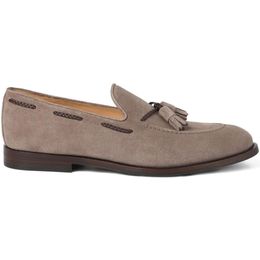 Brunello Cucinelli Loafer - Flat Shoes Grey - Gr. 45 (EU) - in Grau - f&uuml;r Damen